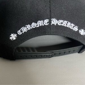 Chrome Hearts | Accessories | Chrome Hearts Black Snap Back Authentic ...